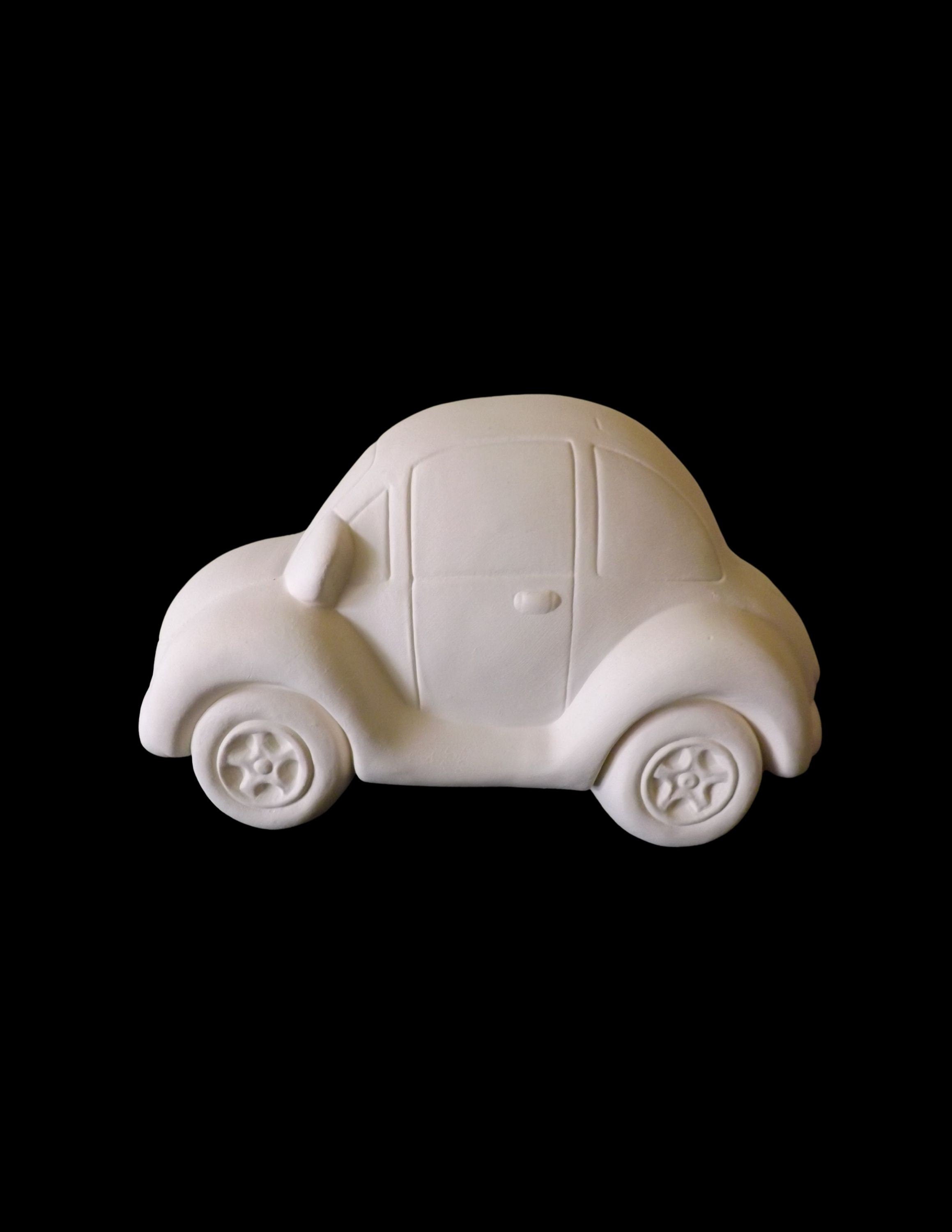 Ready to paint Car Bank (Plug included) | Wildlife Creations Co